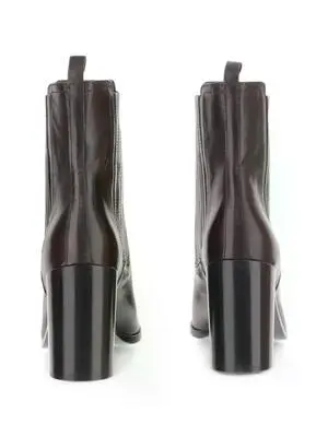 Sartore Pointed-toe Elasticated Ankle Boots