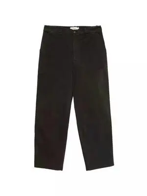 FRAME Straight-leg Trousers - Black