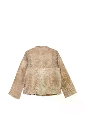 LISKA Textured Notch-lapel Jacket