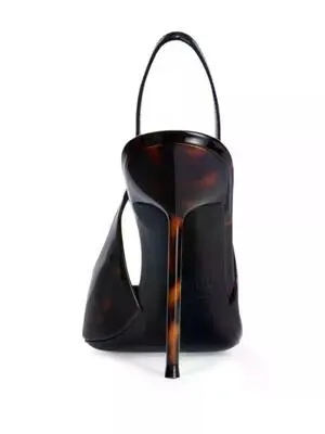 Paris Texas Tortoiseshell-effect Slingback Pumps