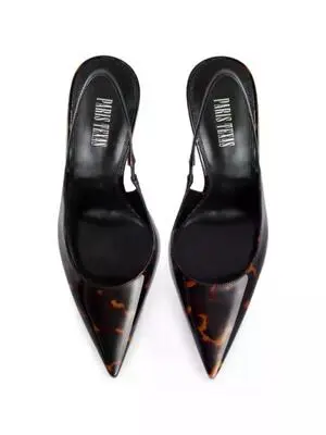 Paris Texas Tortoiseshell-effect Slingback Pumps