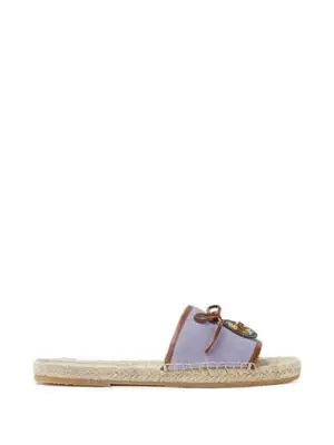 Versace Medusa Charm Bow Detail Espadrilles