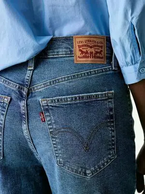 LEVI'S High-waisted Cropped Jeans