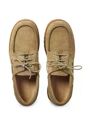 Studio Nicholson Guston Suede Boat Shoes