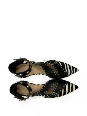 ISABEL MARANT VINTAGE Linzy Eyelet Ballet Flats
