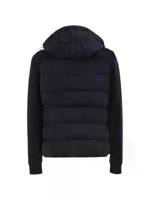 MOORER Allori-lsm Quilted Rib-knit Jacket