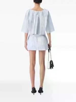 Alexander Wang Striped Boxer Skort