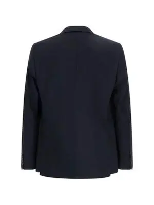 Pal Zileri Single-breasted Wool Suit - Blue