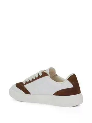 Casablanca Del Mar Suede Panelled Logo-print Sneakers