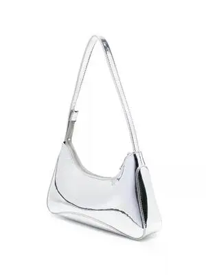 Patrizia Pepe Metallic-effect Shoulder Bag