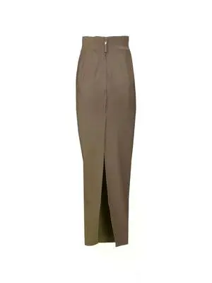 Rick Owens Dirt Pillar Maxi Skirt