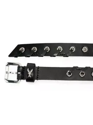 Patrizia Pepe Logo-detail Belt - Black