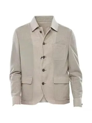 Corneliani Circle Cotton-knit Overshirt