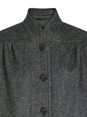 BLAZÉ MILANO Herringbone Smiley Pocket Jacket