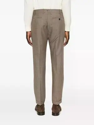 BERWICH Pleated Wool Trousers