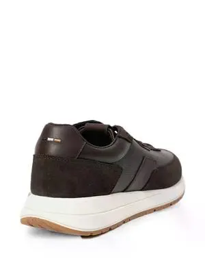 BOSS Logo-plaque Panelled Sneakers