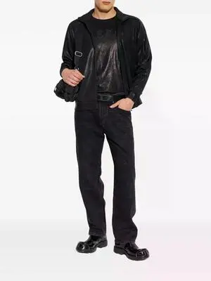 DIESEL® S-glossy Zip-up Sweatshirt