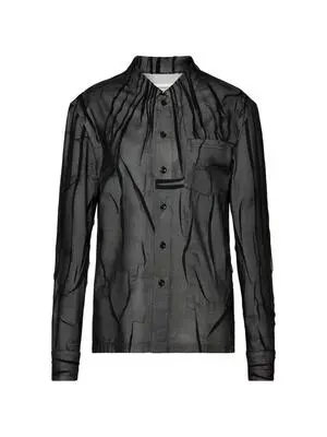 MAISON MARGIELA Creased Double-layer Shirt