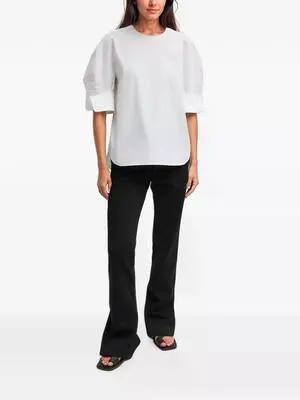 Tibi Puff-sleeve Blouse