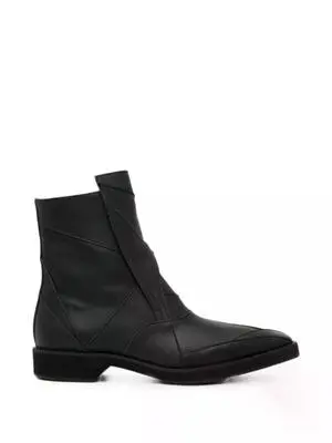 Yohji Yamamoto Patchwork Zip Boots