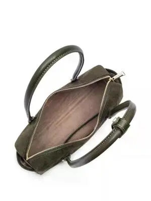LANCASTER Suede-finish Shoulder Bag