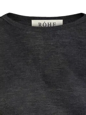 RÓHE Long-sleeve Crewneck Top
