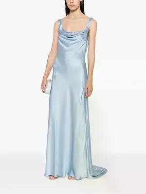 Arcina Ori Darcy Cowl Neck Sleeveless Gown