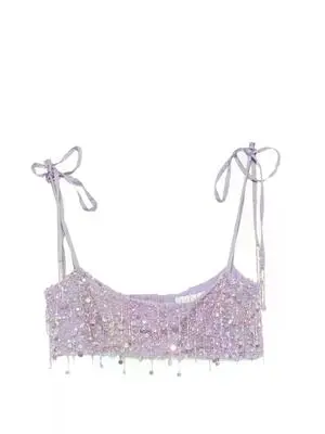 ASTA RESORT Yasmin Hand-beaded Bralette
