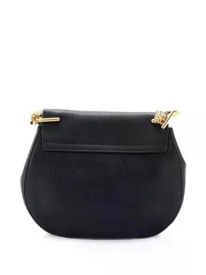 Chloé Drew Leather Small Crossbody Bag - Black