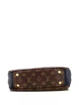 LOUIS VUITTON Pallas Tote Monogram Canvas With Leather Bb Shoulder Bag - Black