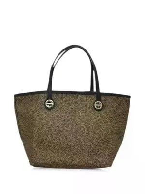 Borbonese Small Flight Tote Bag - Brown