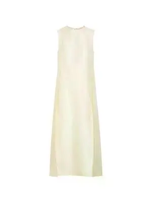 HEIRLOME Sleeveless Side-slit Top - White