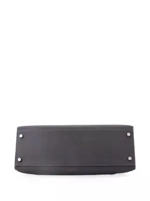 Hermès Kelly Handbag Epsom Palladium Hardware 32 Satchel