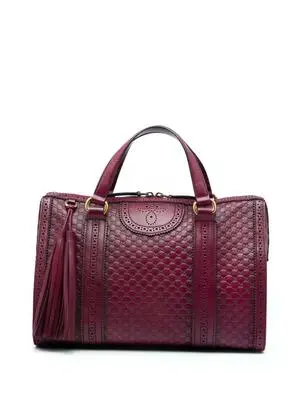Gucci 2016-2026 Microguccissima Brogue Duilio Boston Bag