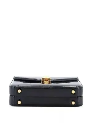 Gucci Sylvie 1969 Patent Mini Satchel Bag