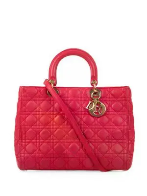 Dior Lady Tote Bag - Pink