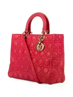 Dior Lady Tote Bag - Pink