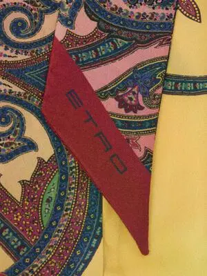 Etro Paisley-print Silk Scarf