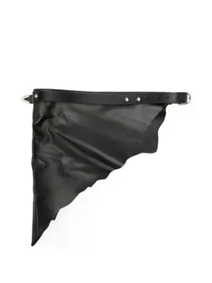ANN DEMEULEMEESTER Asymmetric Leather Belt