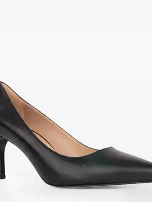 SERGIO MORETTI FIRENZE Pointed-toe Heeled Pumps - Black