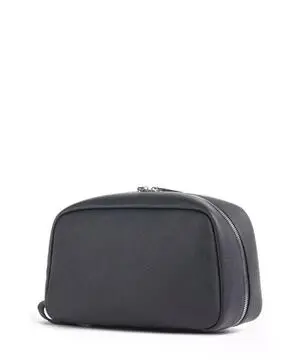 BOSS Logo-detail Leather Washbag