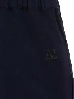 Max Mara Sospiro Logo-embroidered Elasticated Maxi Skirt