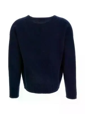 DRUMOHR Cashmere V-neck Sweater - Blue