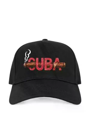 MELT Graphic-print Cap - Black
