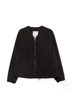 RANRA Zip-up Padded Jacket - Black