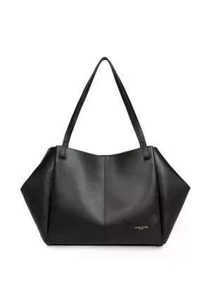 LANCASTER Leather Tote Bag - Black