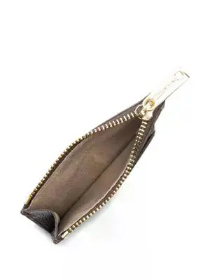 LANCASTER Dune Grained-leather Cardholder