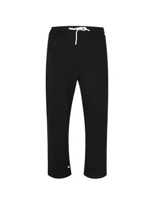 EXIT SOCIETY Drawstring-waist Track Pants - Black