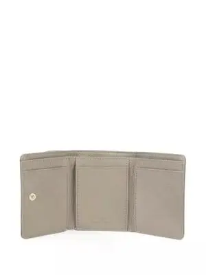LANCASTER Mini Tri-fold Grained-leather Wallet