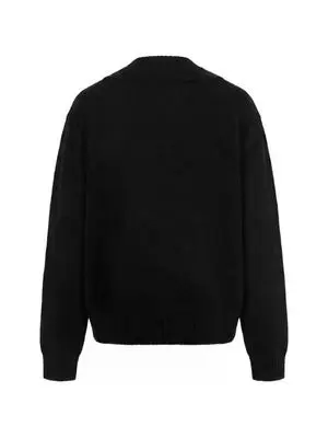 Sacai Panelled Wool Jumper